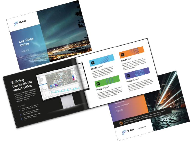 Hydraulic water distribution modeling for experts - Fluidit